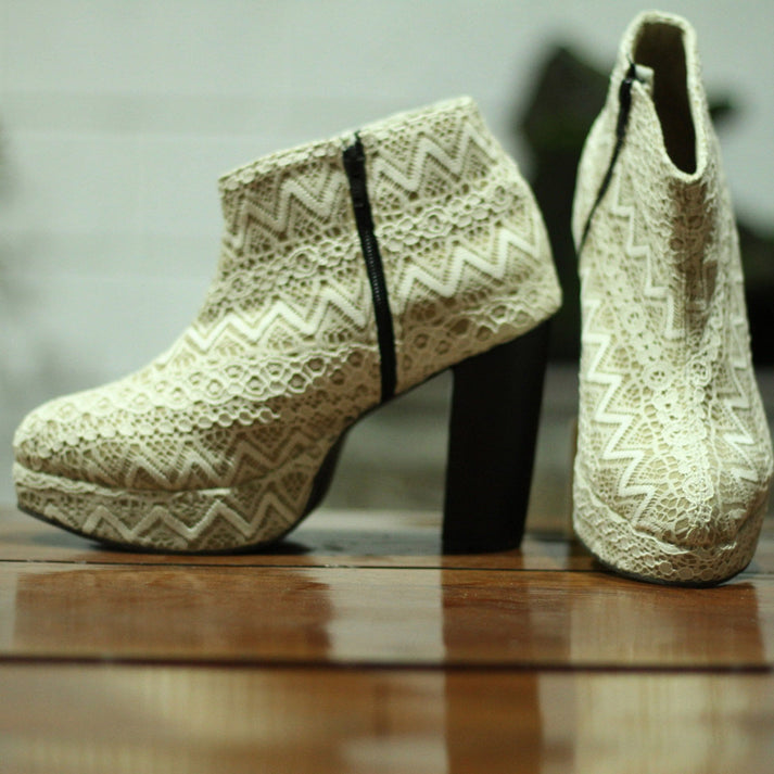 Lace Booties – Risqué Manufacturing